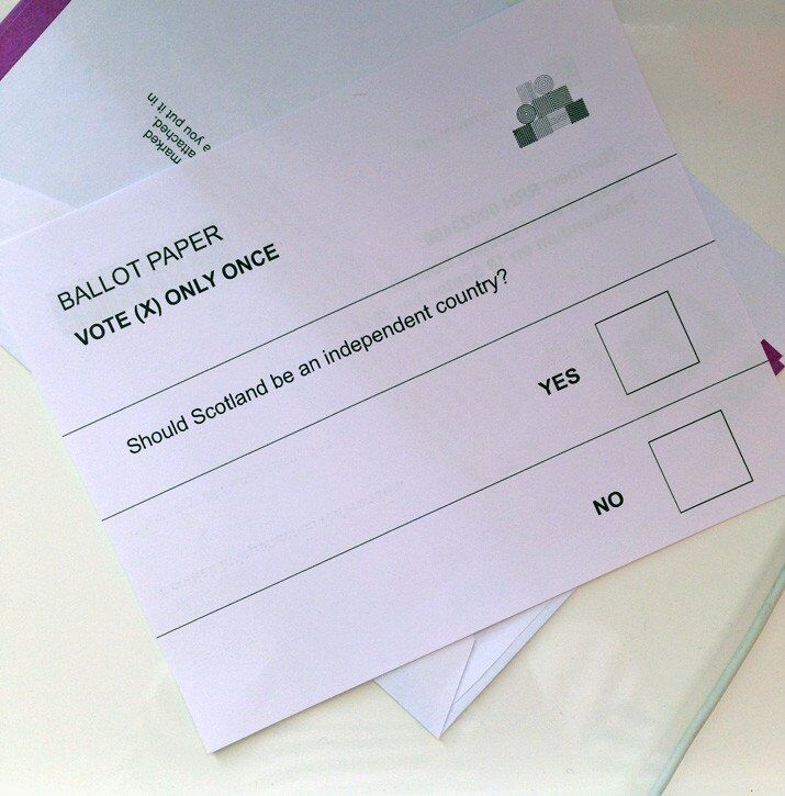 Voting in the Scottish Independence Referendum