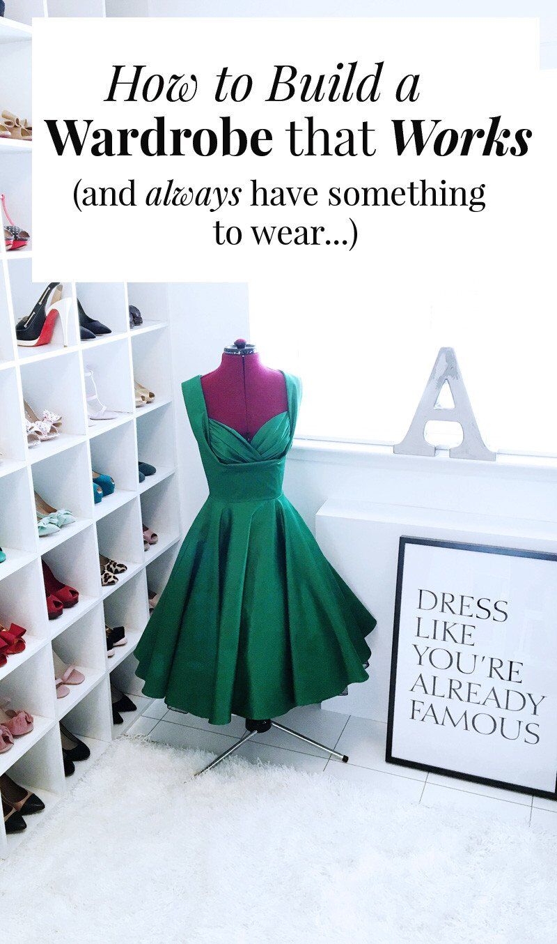 How to Build the Perfect Wardrobe & always have something to wear