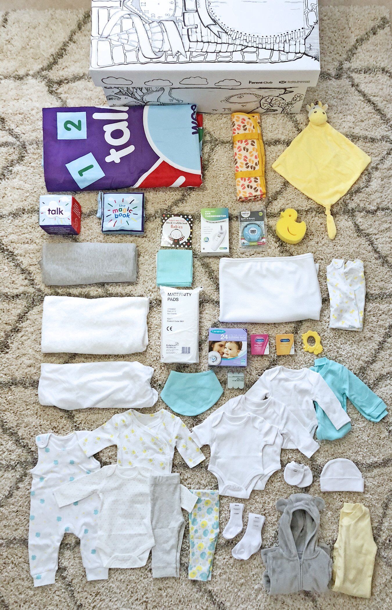 Baby Box Scotland - Contents, What's inside?