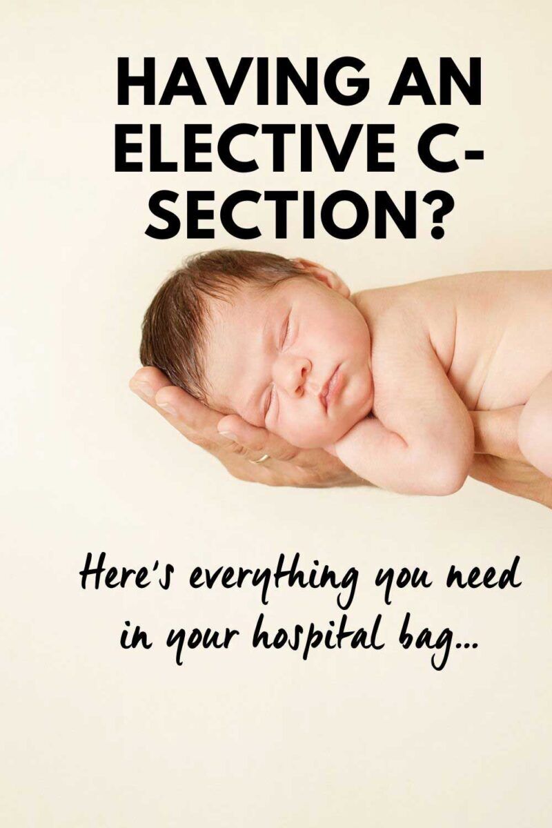 Hospital Bag Checklist: What Should I Pack for an Elective C-Section